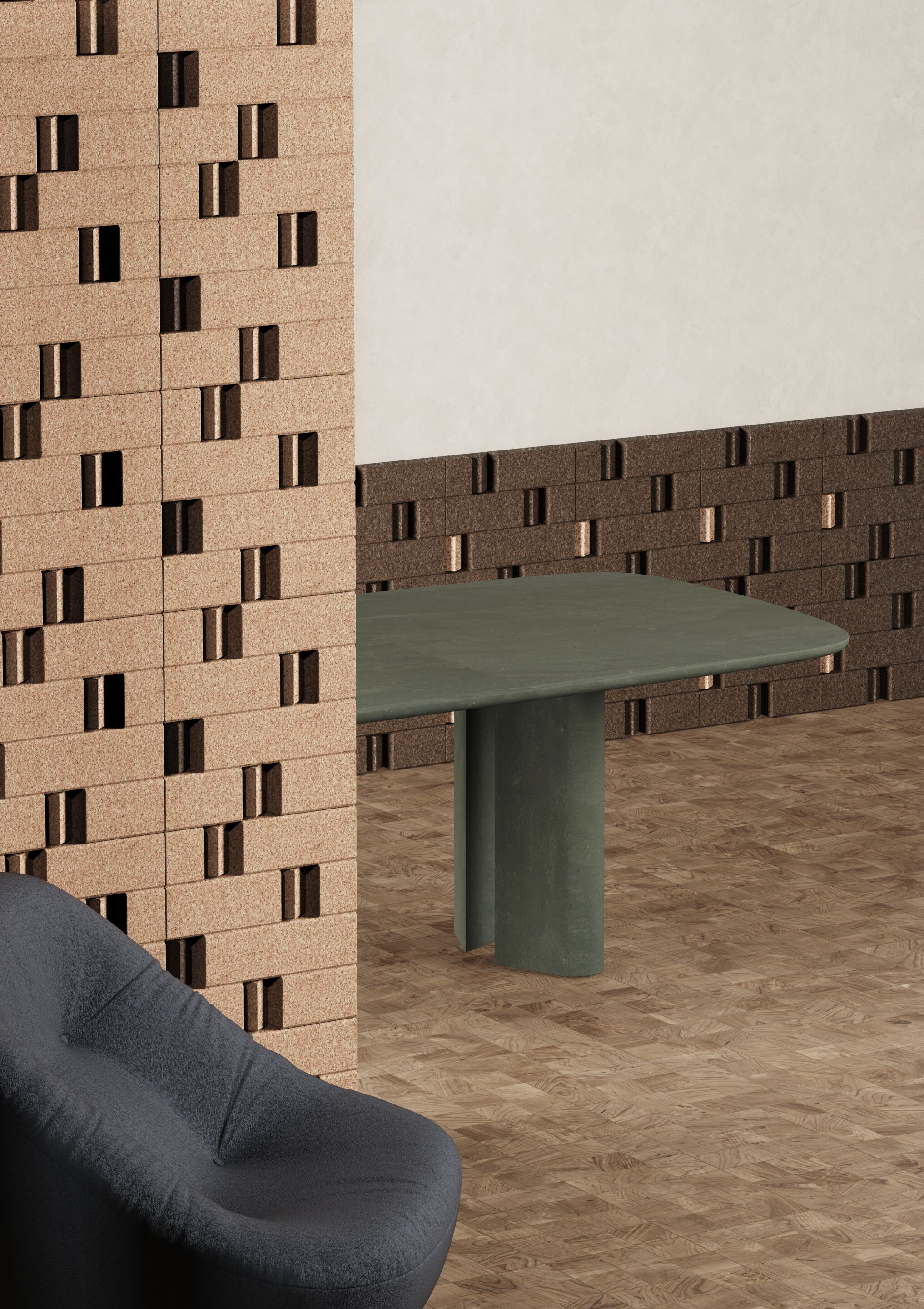 MORSE Acoustic wall panel By GREENMOOD