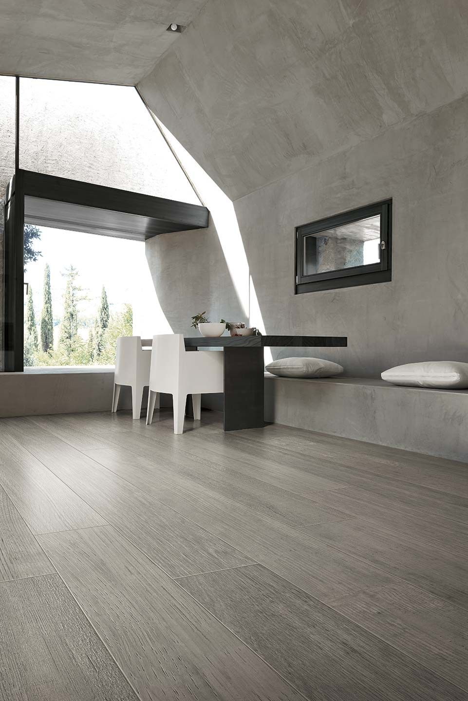 Pavimento/rivestimento in gres porcellanato effetto legno GREENTECH By Floor Gres