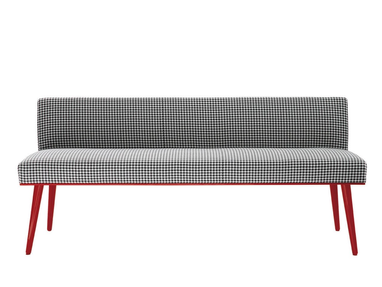 Upholstered fabric bench with back GREENWICH By HC28 Cosmo design ...