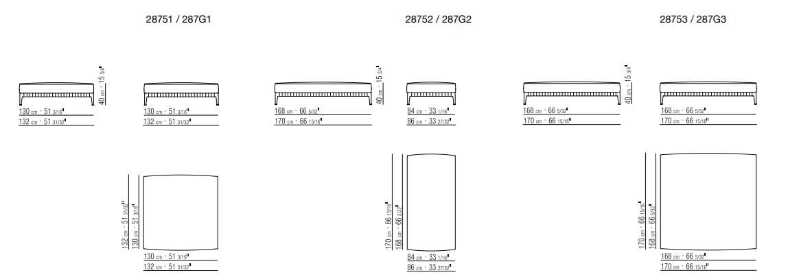 GREGORY XL | Sofa By Flexform design Antonio Citterio