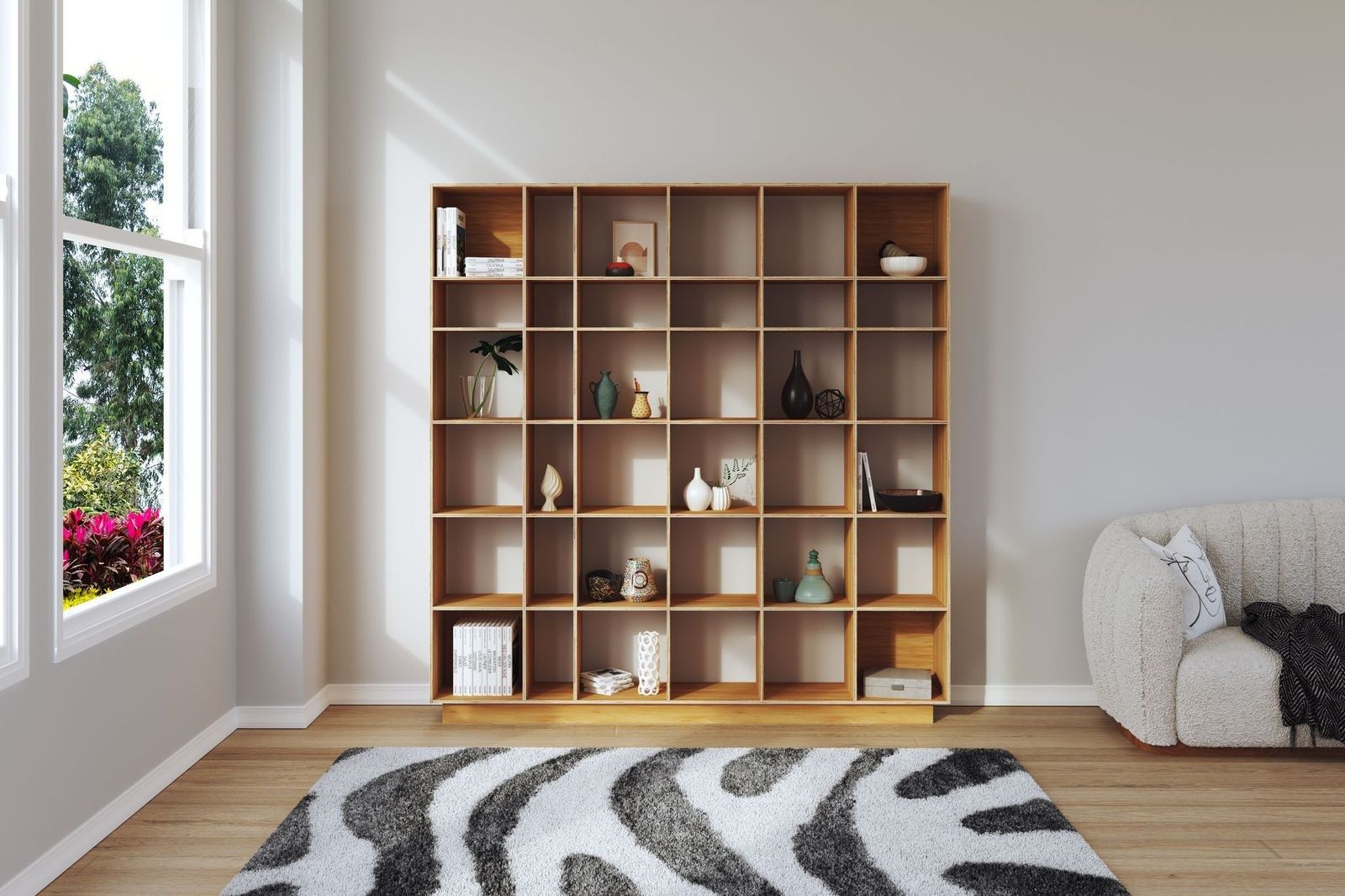 GRID Open bookcase By Radis