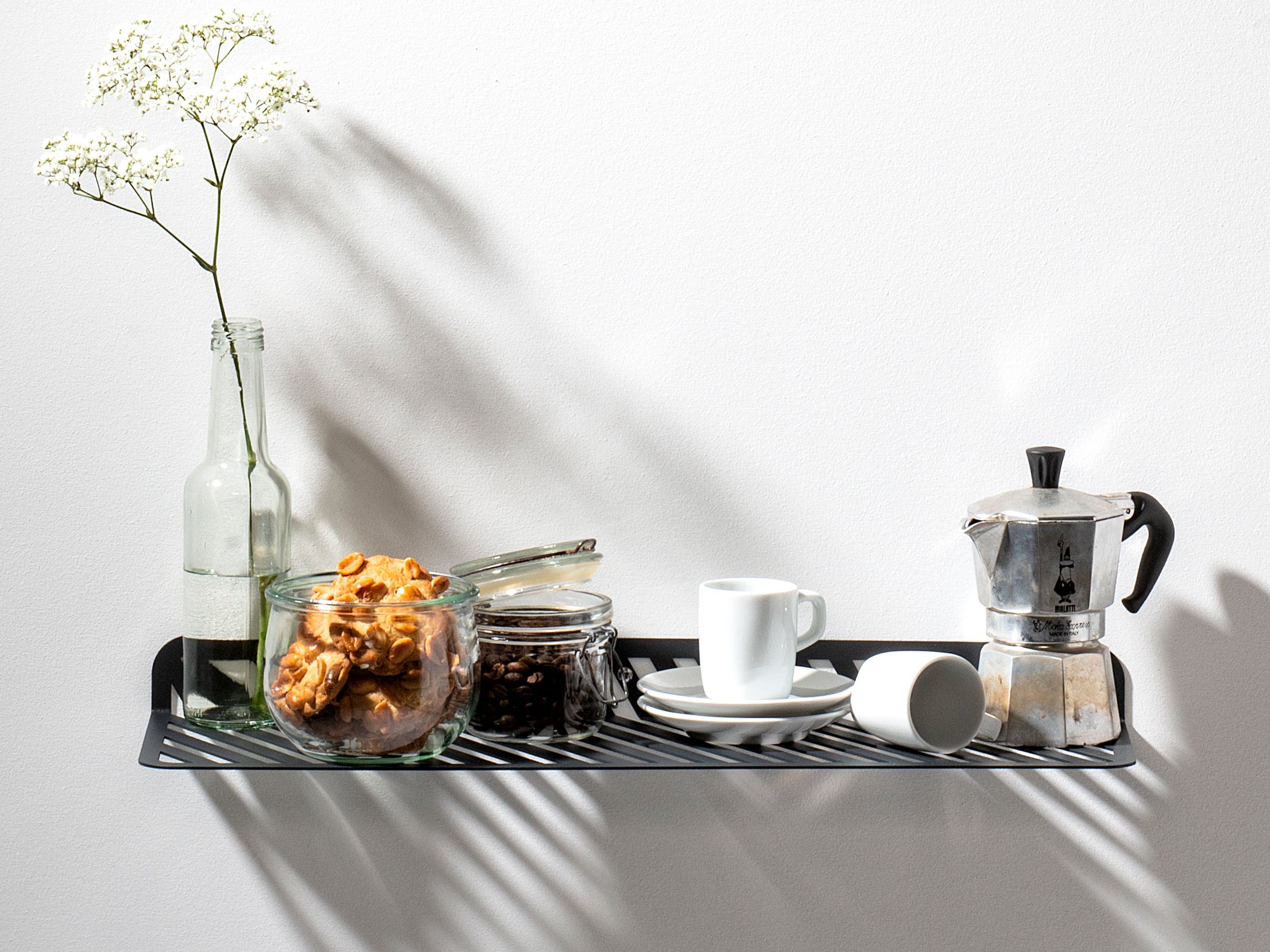 GRID WALL SHELF #01 Wall shelf By Weld & co