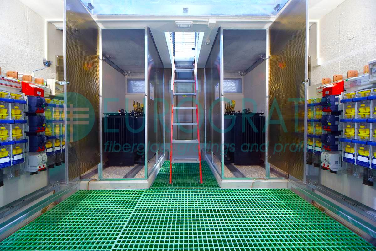 CONDUCTIVE ATEX GRATINGS Fiberglass Grille By Eurograte