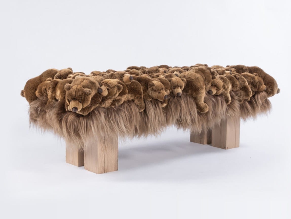 室内長椅 GRIZZLY WOOD By APCOLLECTION