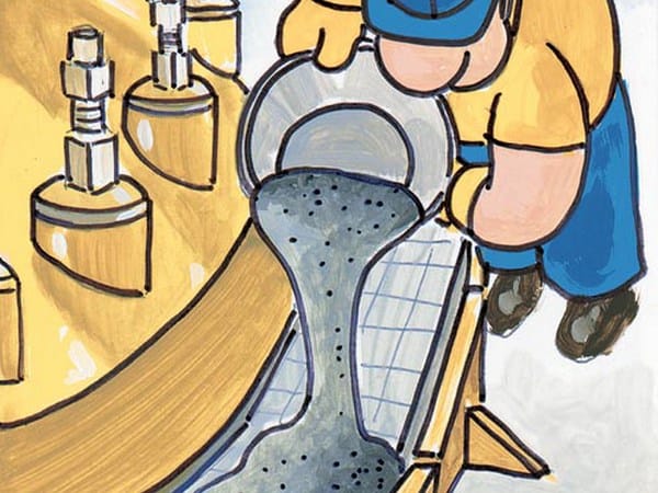 Betoncino colabile, reoplastico, strutturale GROUT 6 - Azichem - Edilportale