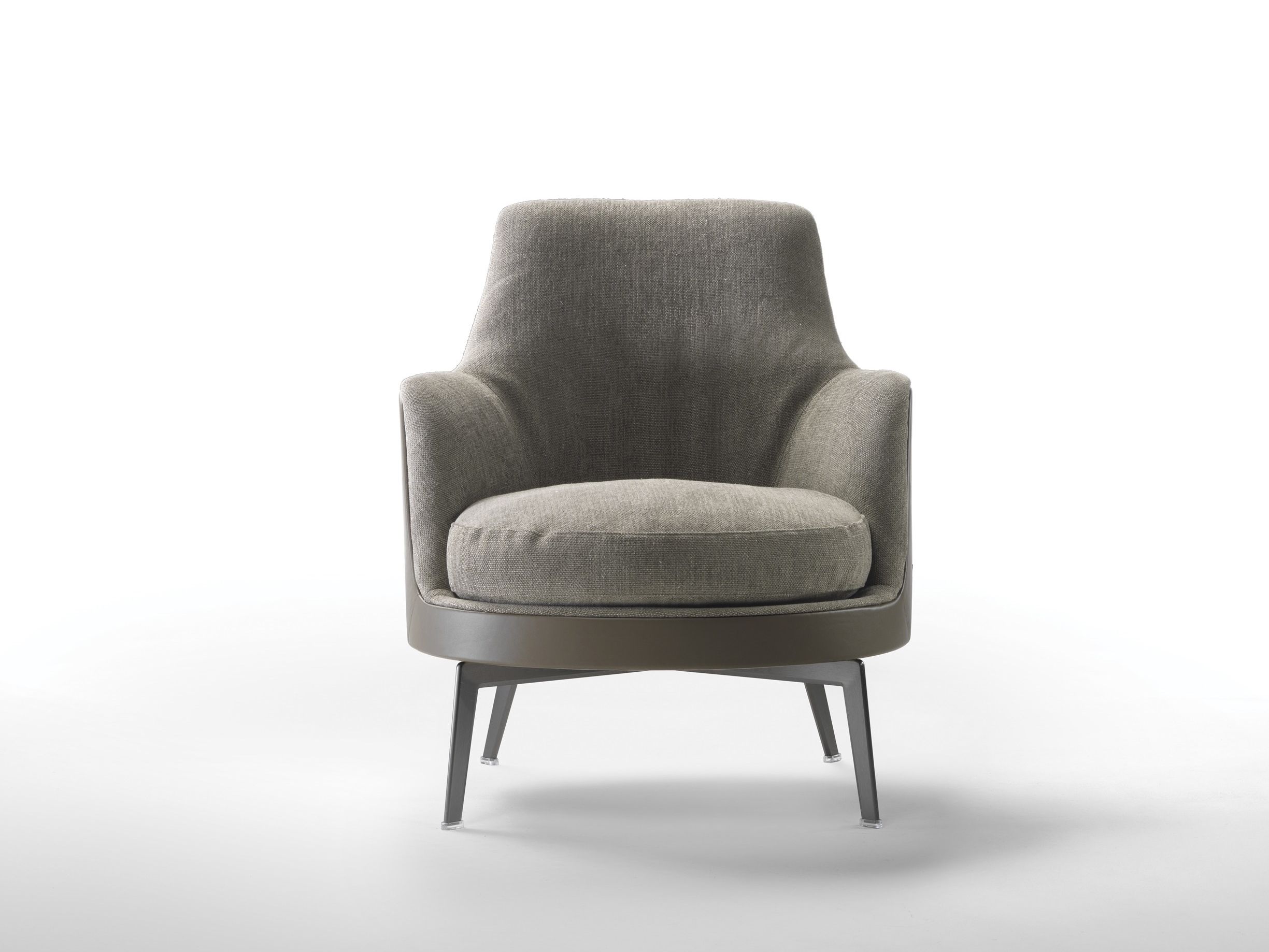 GUSCIO - GUSCIO SOFT Poltrona in tessuto con braccioli By Flexform ...