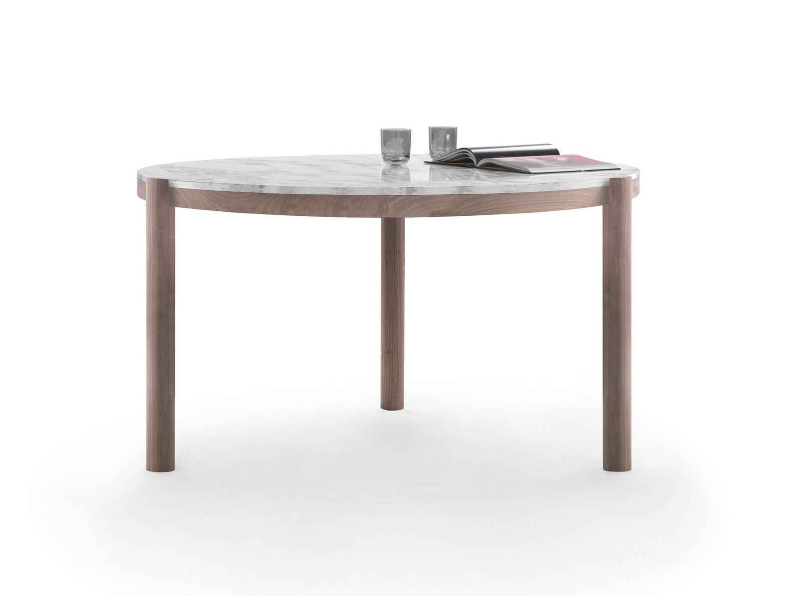 GUSTAV | Round table By Flexform design Carlo Colombo