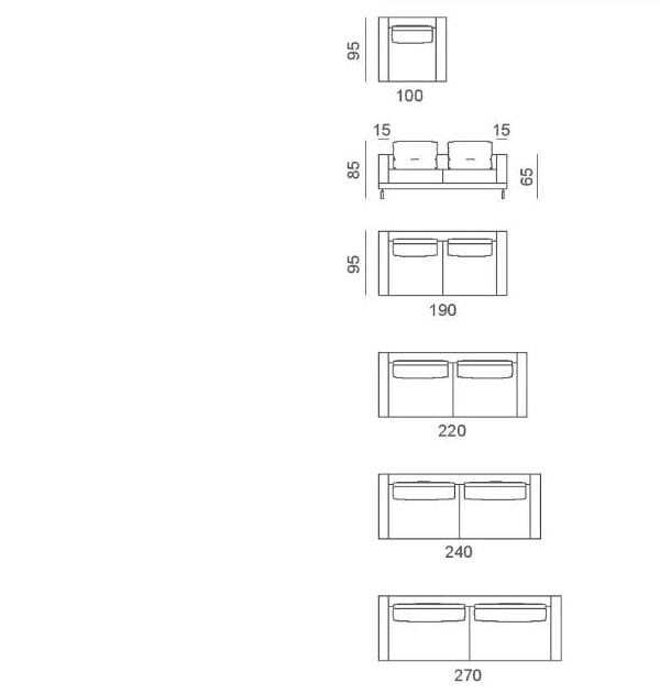MORFEO Sofa By GYFORM