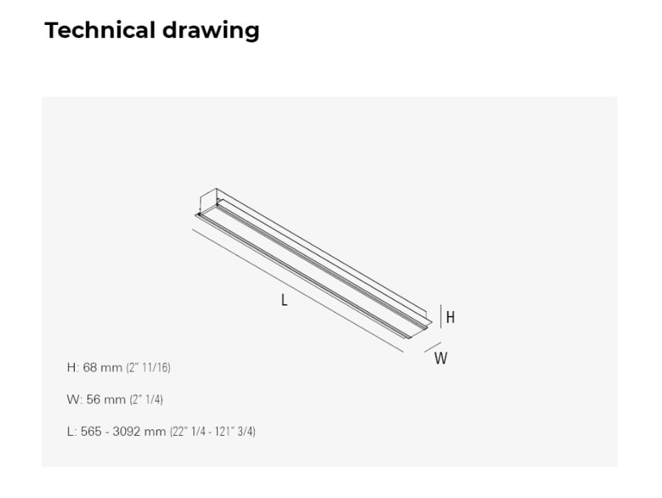 GYON RI Linear lighting profile By Intra lighting | design Gigodesign
