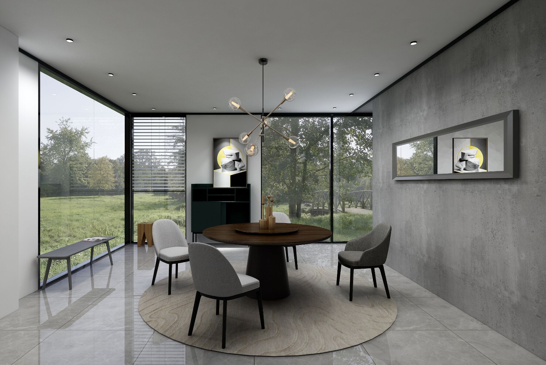 LORD Fabric chair with armrests By G_GRADO
