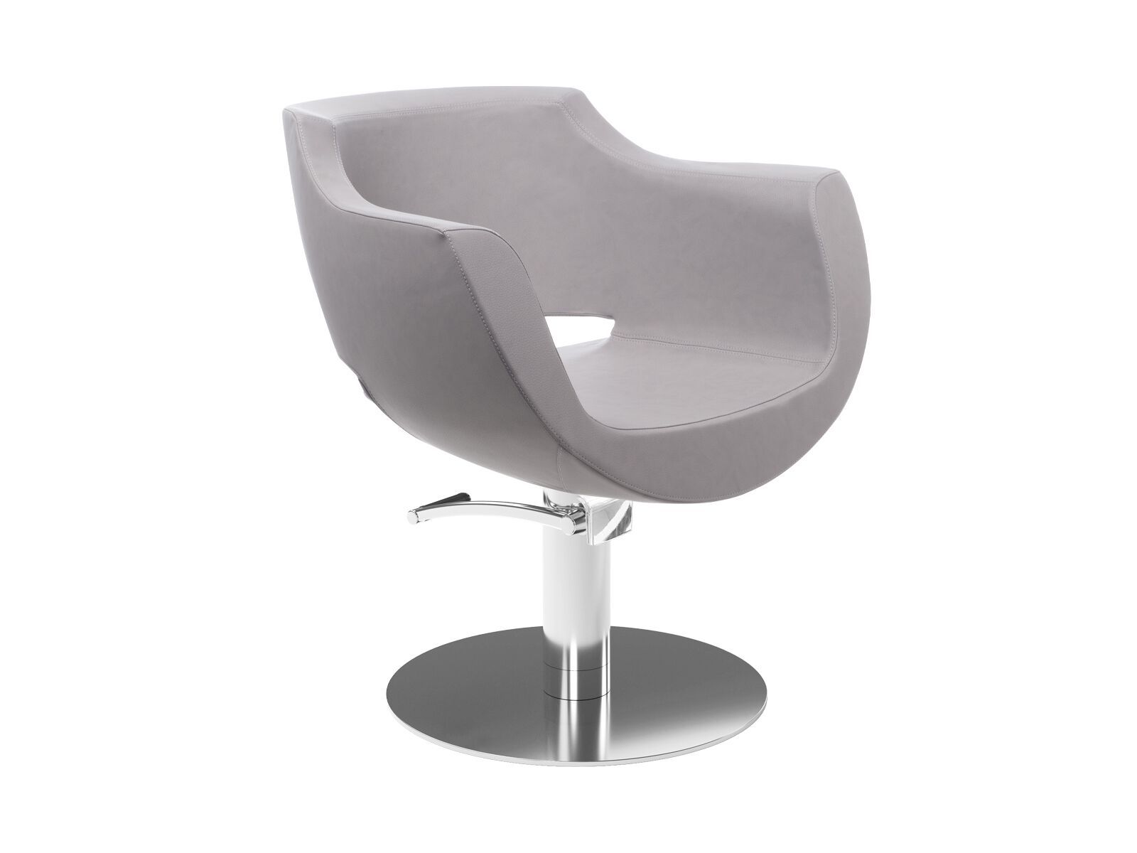 CLUST SUPERSILVER Hairdresser chair By Gamma & Bross