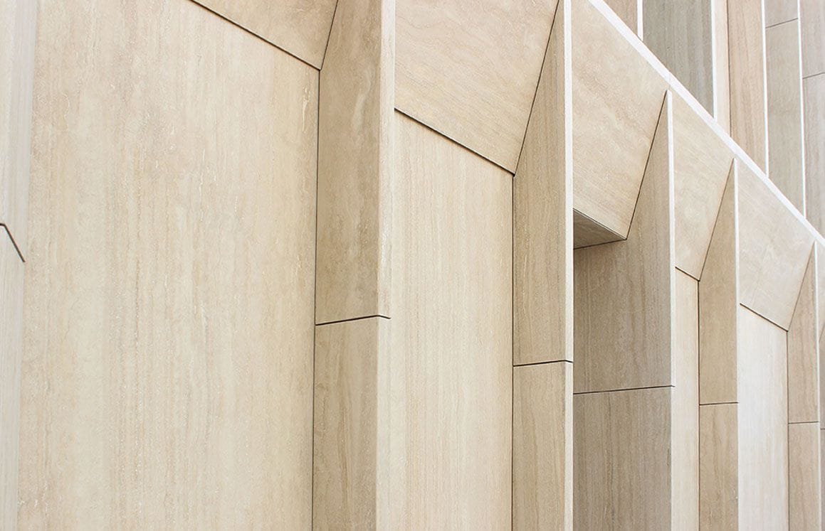 GAMMASTONE Monolithic architectural element By GammaStone