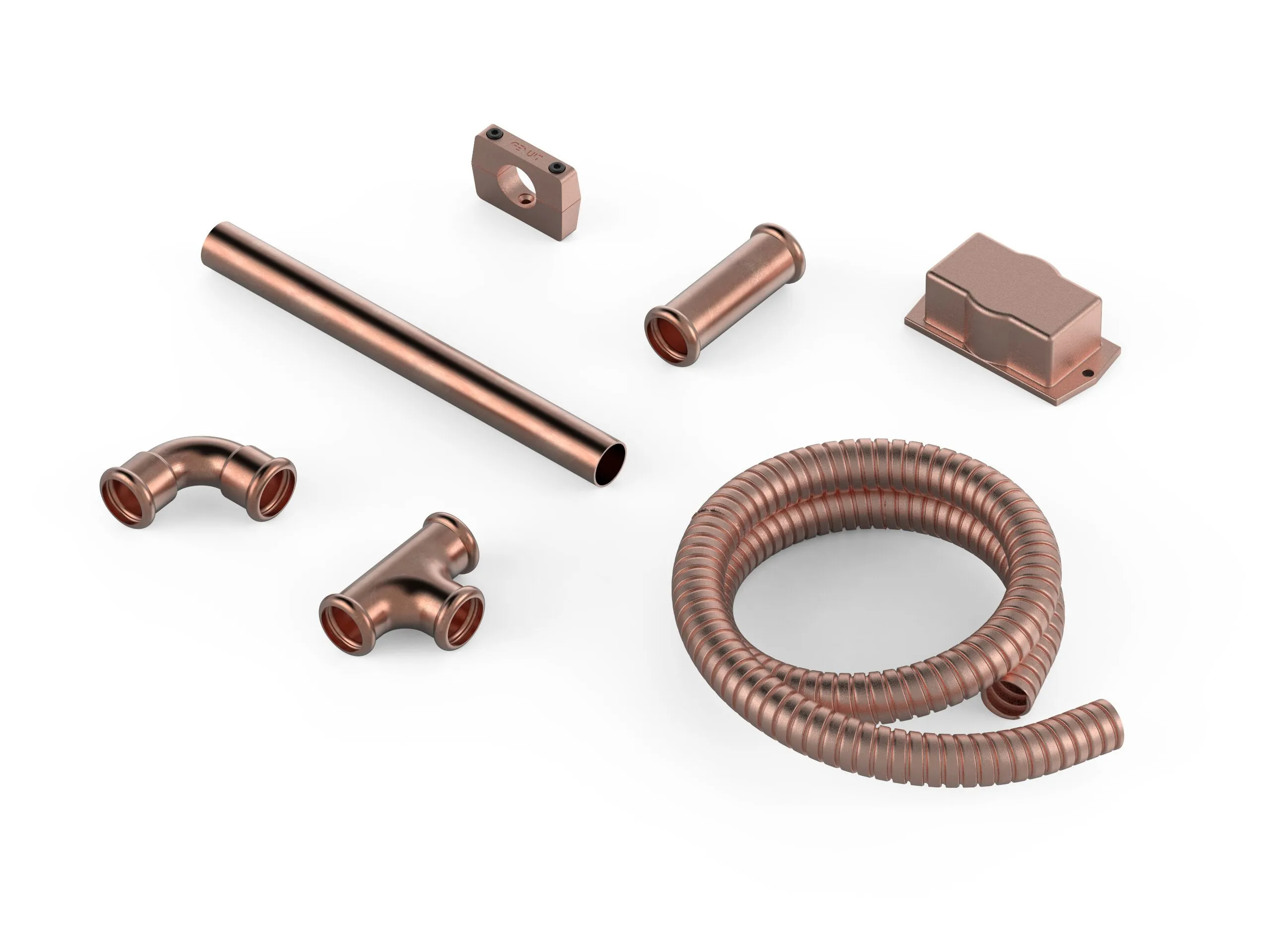 COMPONENTI COPPER Tubazione per impianti elettrici By Genuit