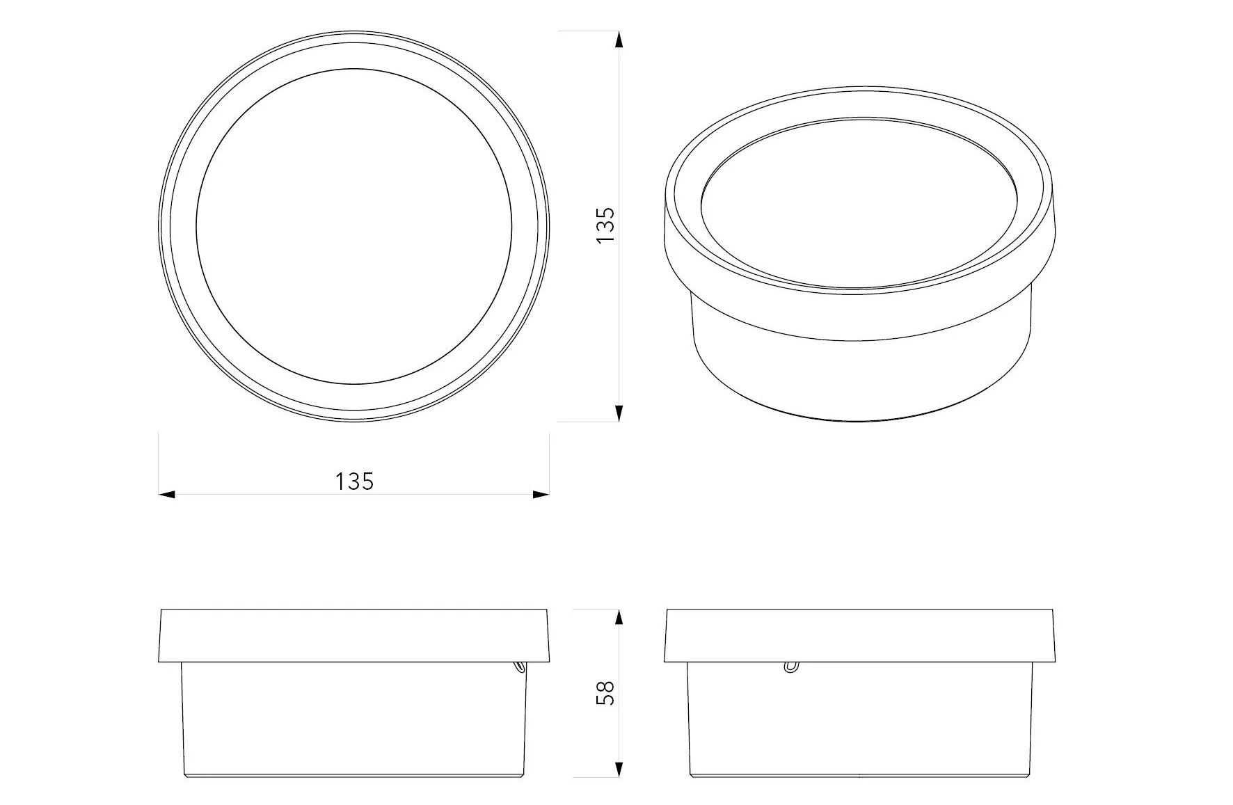 CONNEX DOT CORTEN Electrical box By Genuit