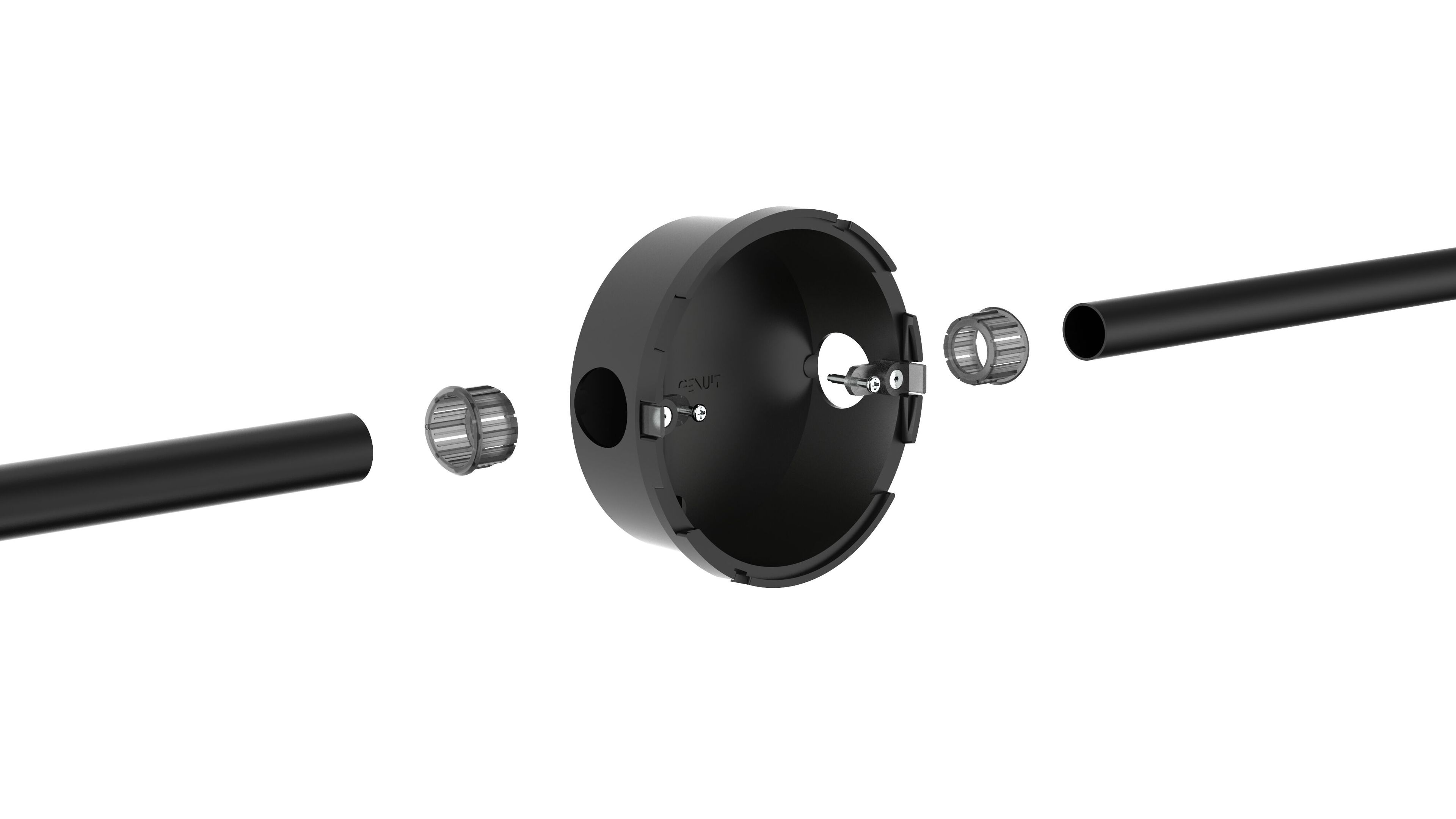 CONNEX DOT CORTEN Electrical box By Genuit