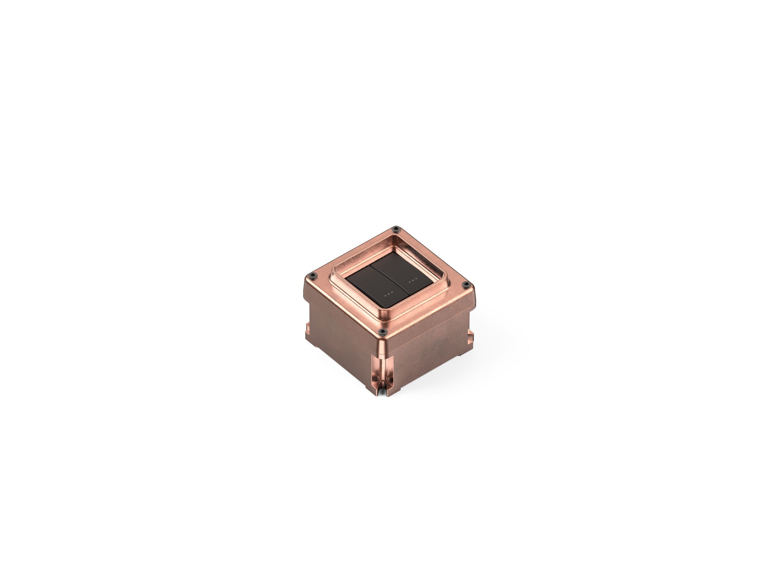 WALLBOX COPPER Electrical box By Genuit