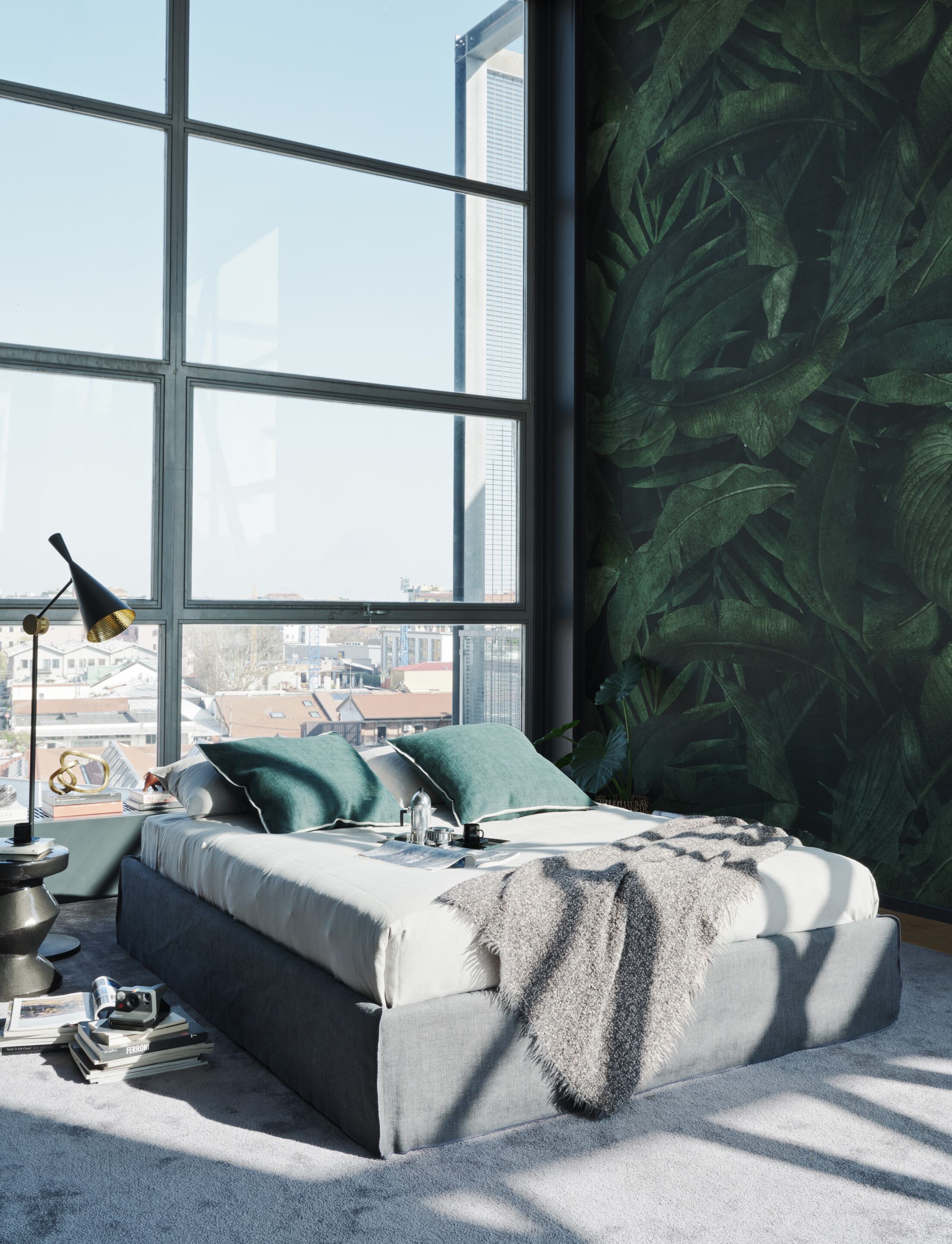 GHOST 80 L Double bed By Gervasoni | design Paola Navone