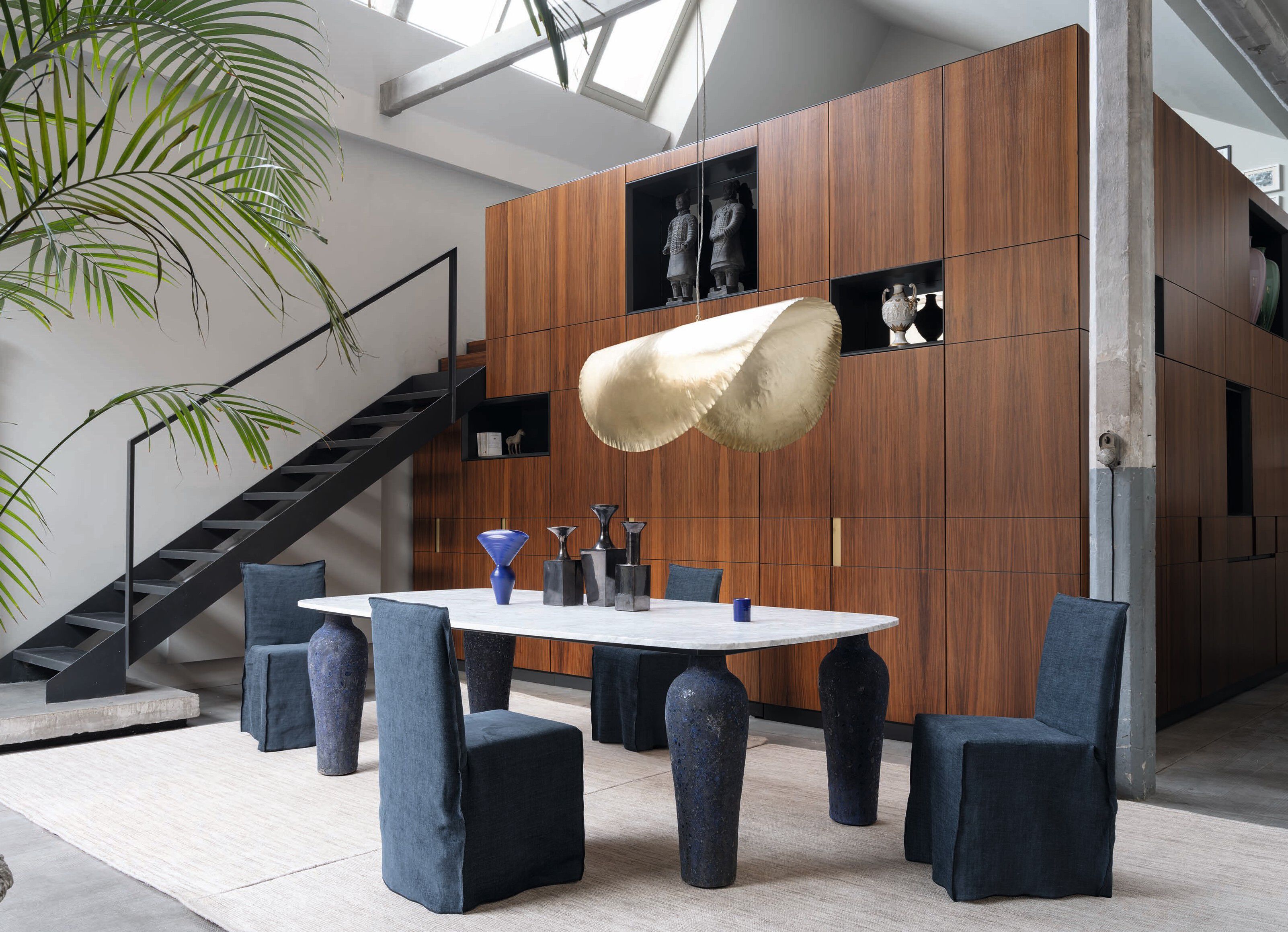 MOON 33 Table By Gervasoni | design Paola Navone