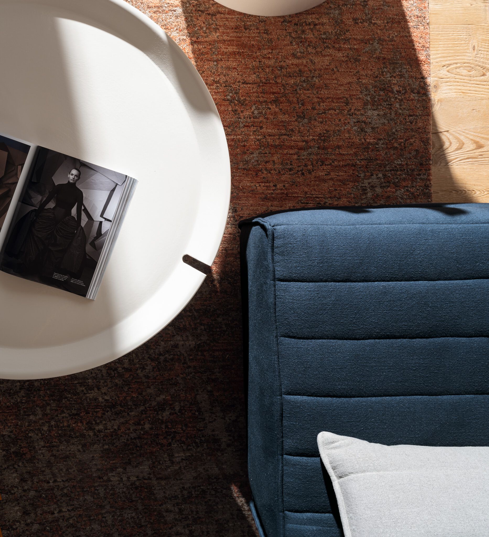 SAMET D Double-sided modular fabric sofa By Gervasoni