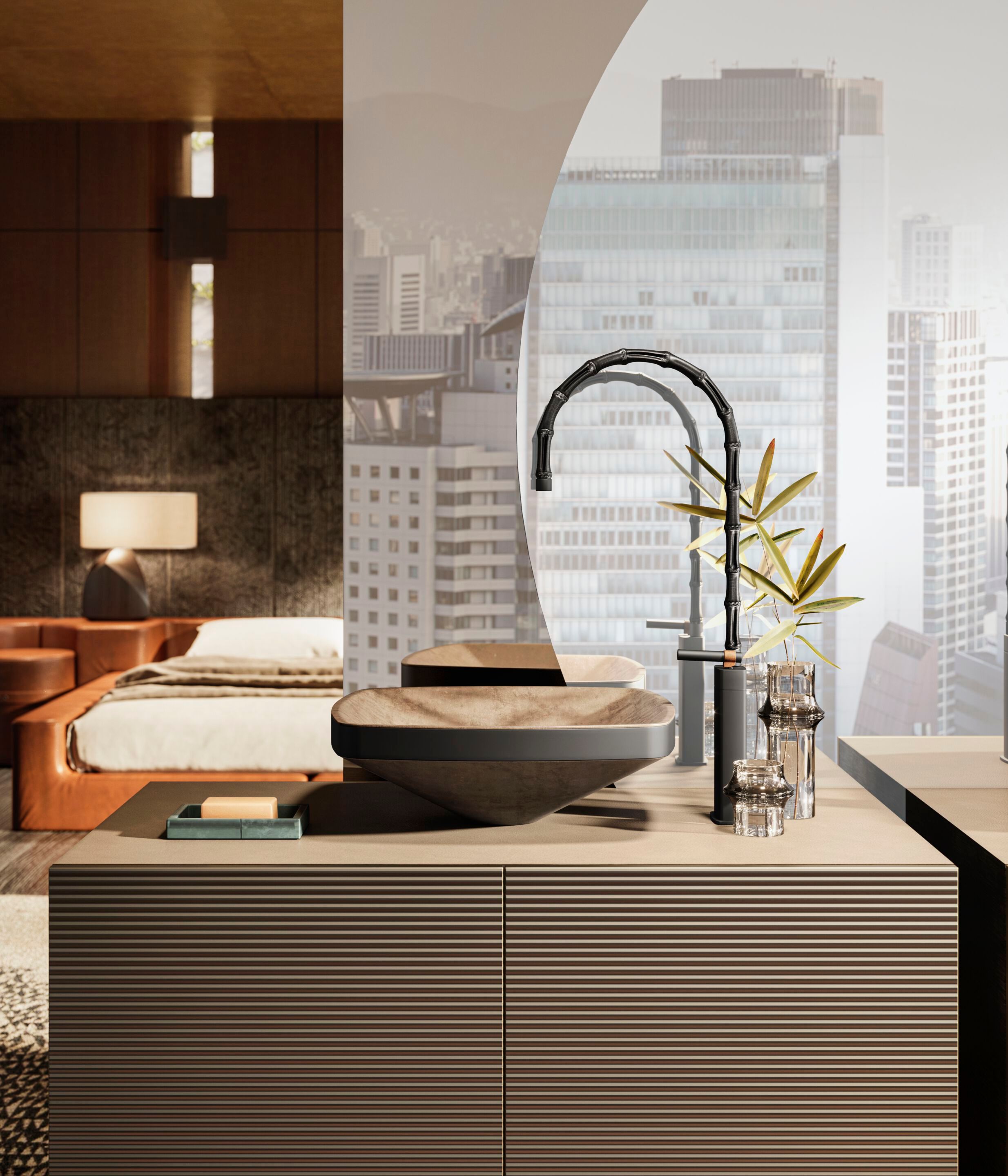 JACQUELINE Washbasin mixer By Gessi