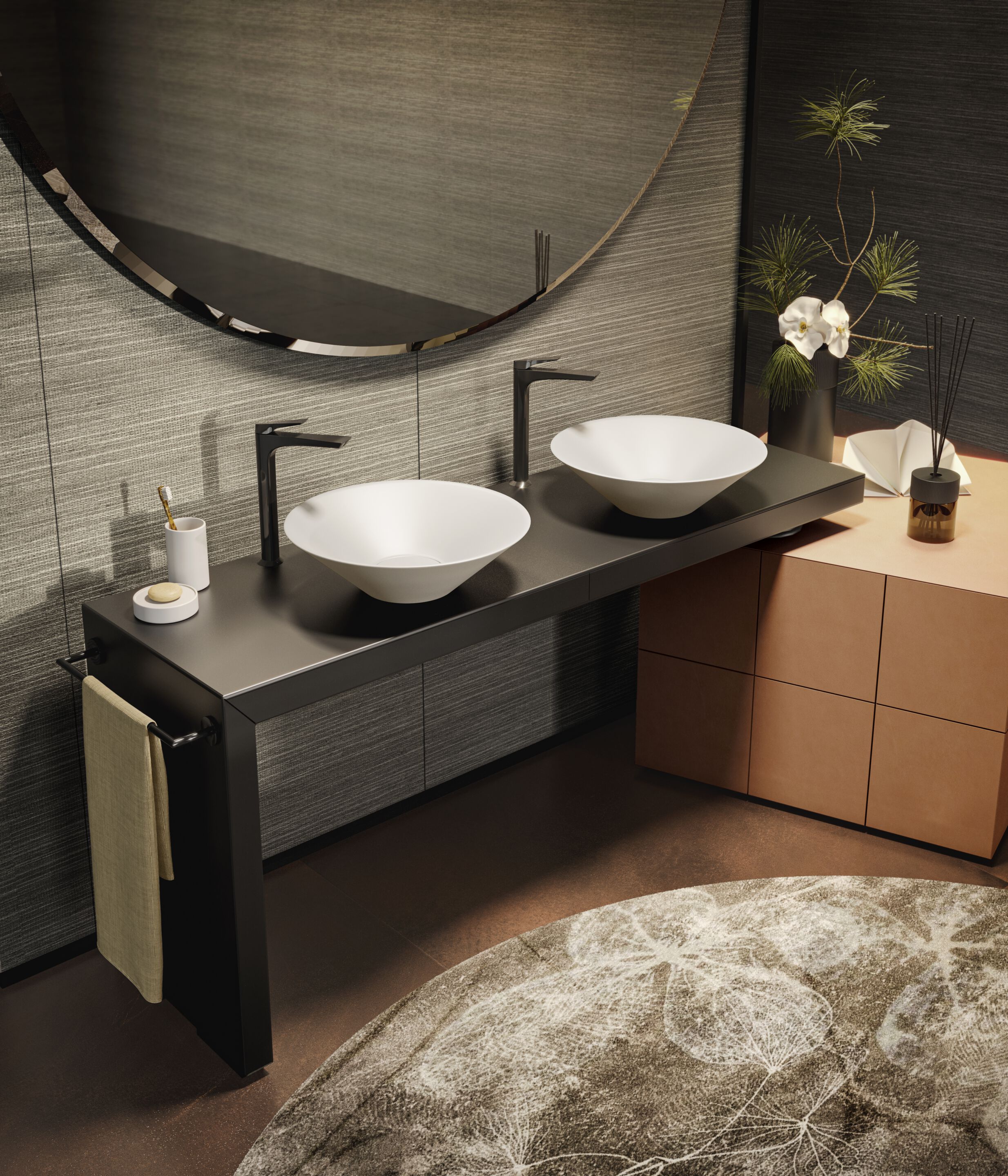 VENTAGLIO 72004 Washbasin tap By Gessi