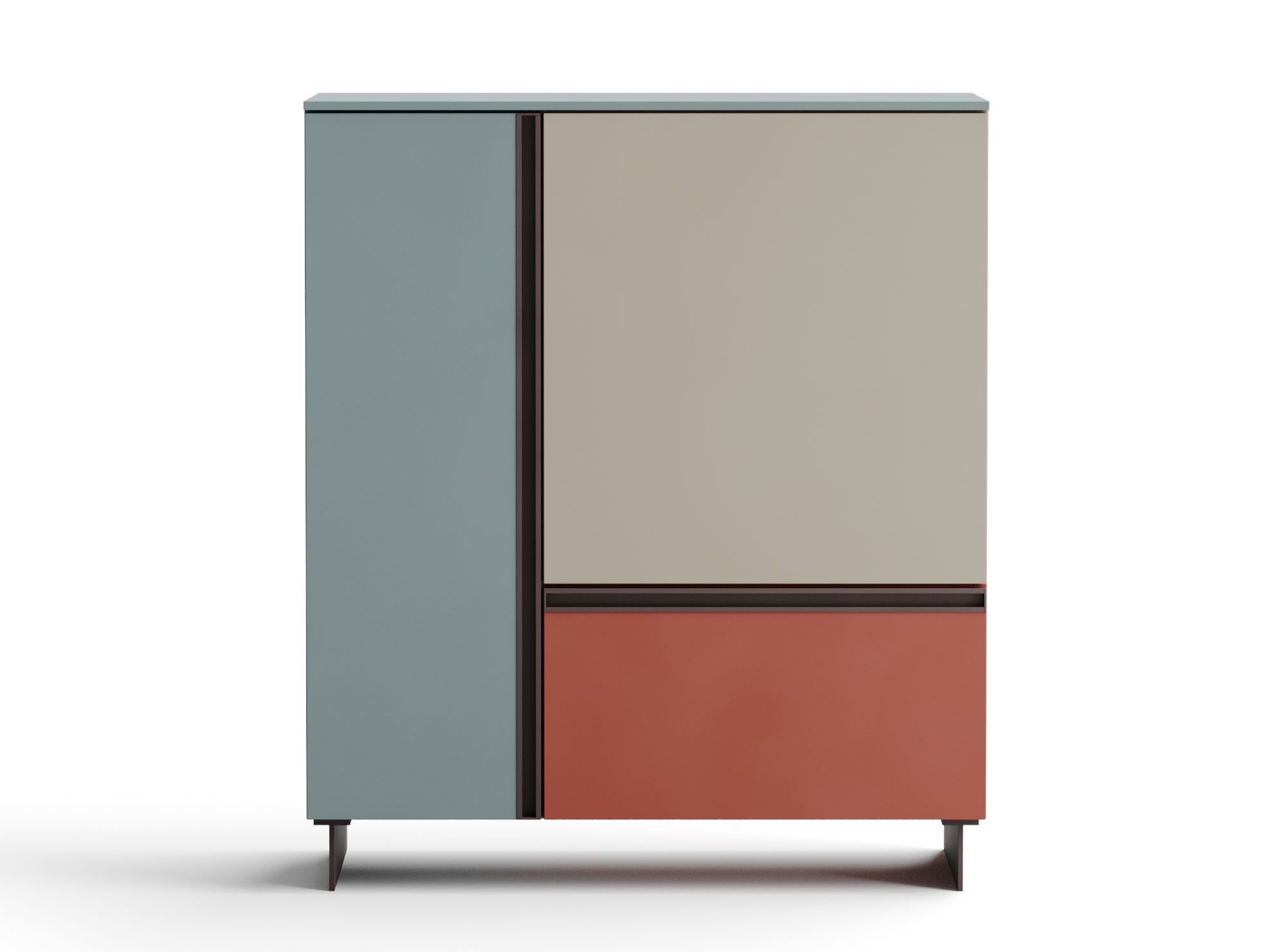 MONDRIAN Highboard By Giessegi