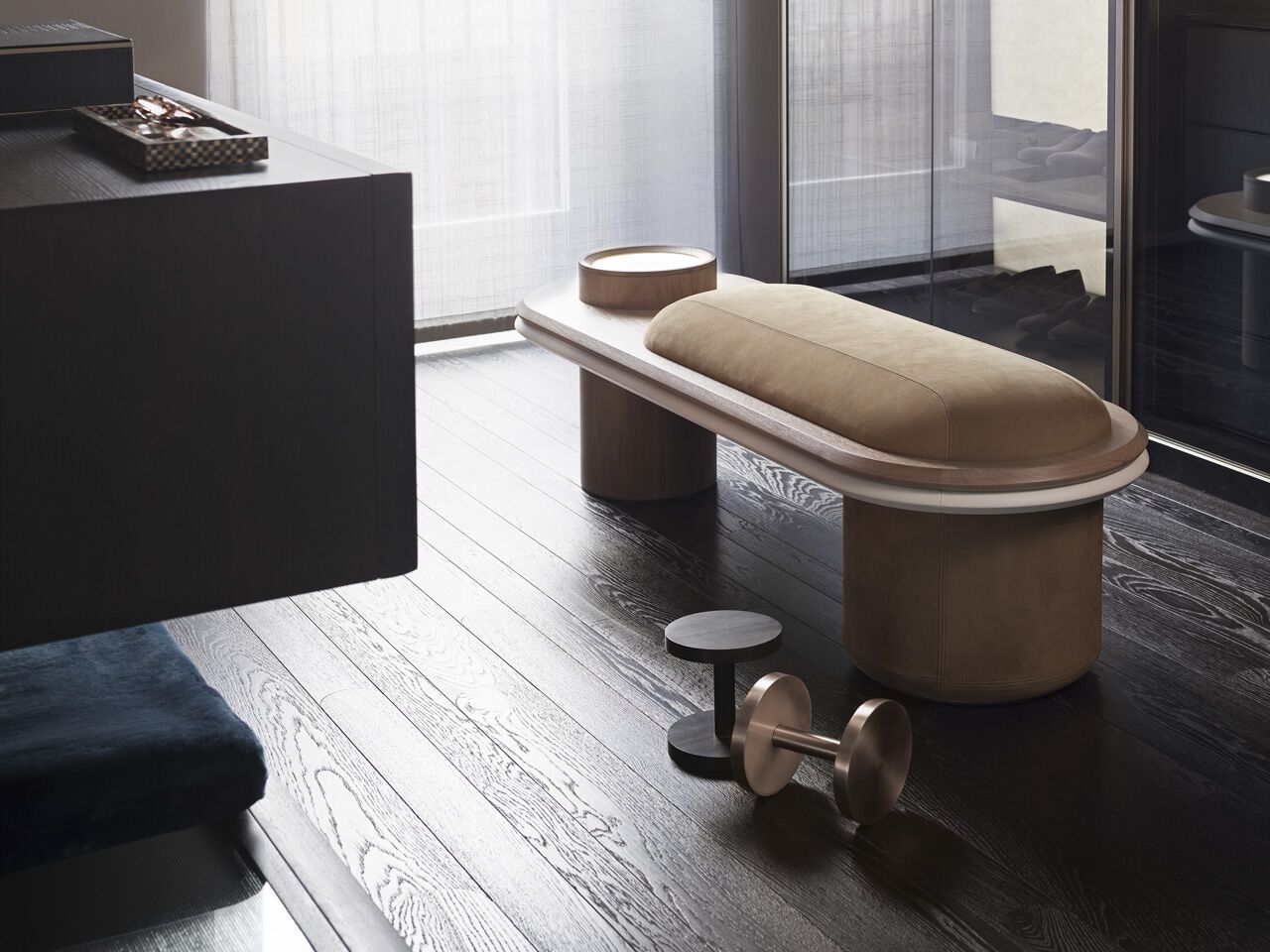 LIZ-BENCH Bench By Giorgetti