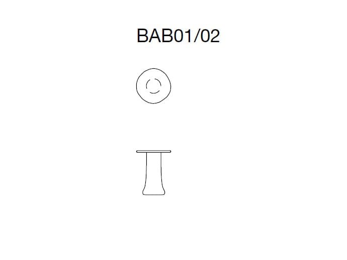 BABAR Coffee table By Glas Italia