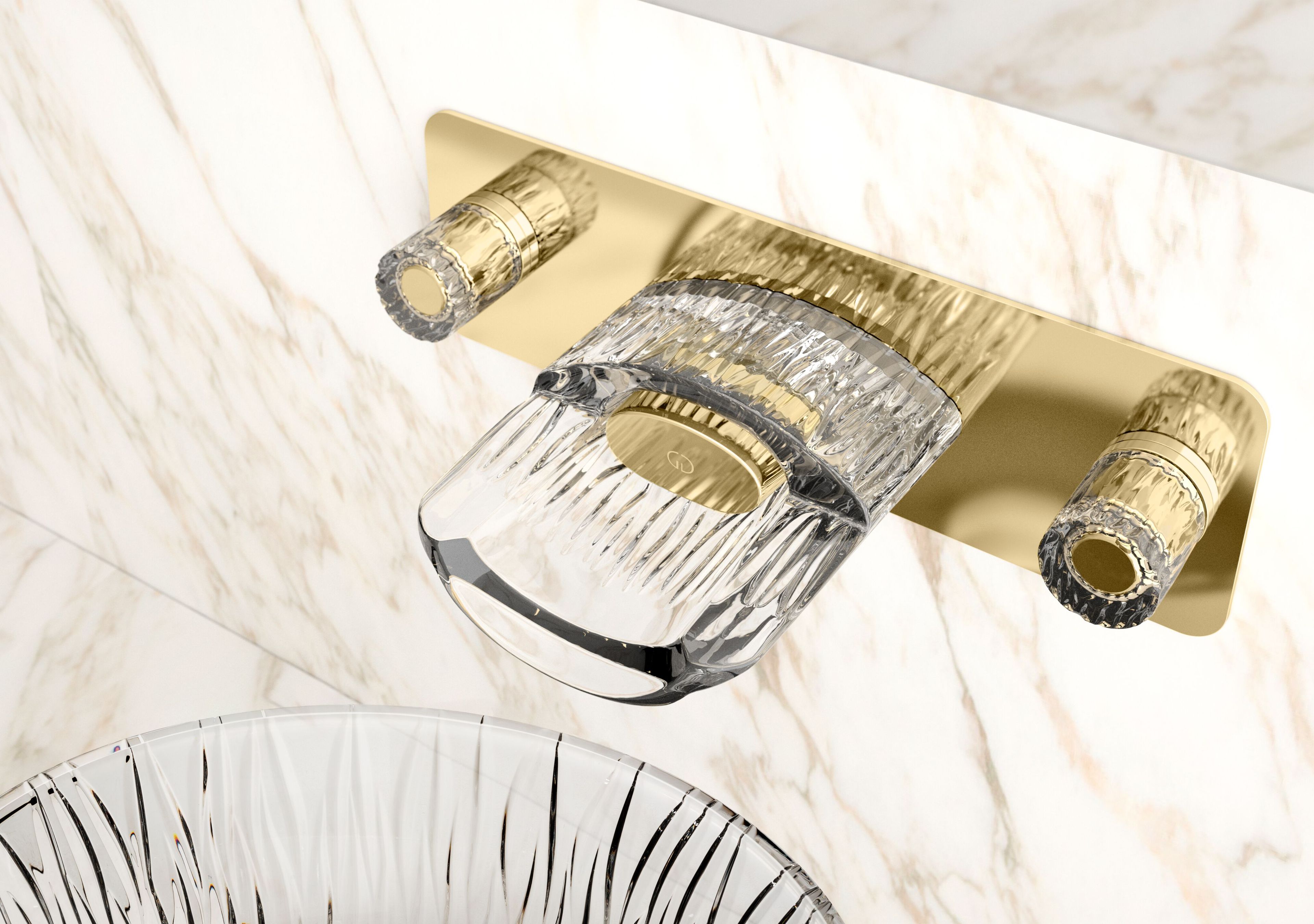 CWF Washbasin tap By Glass Design