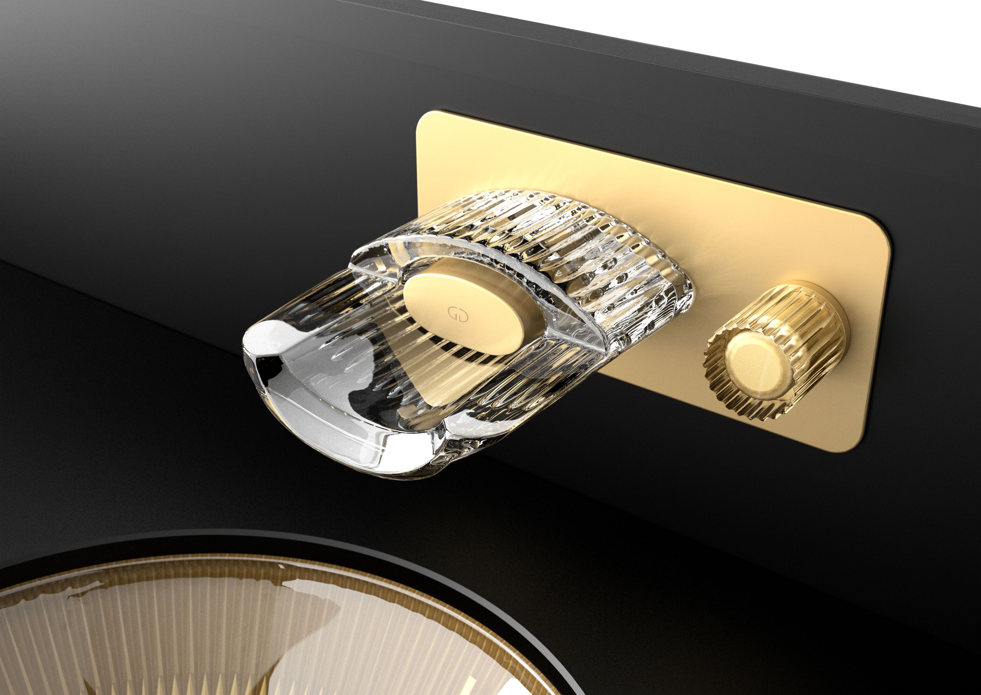 CWF Washbasin tap By Glass Design