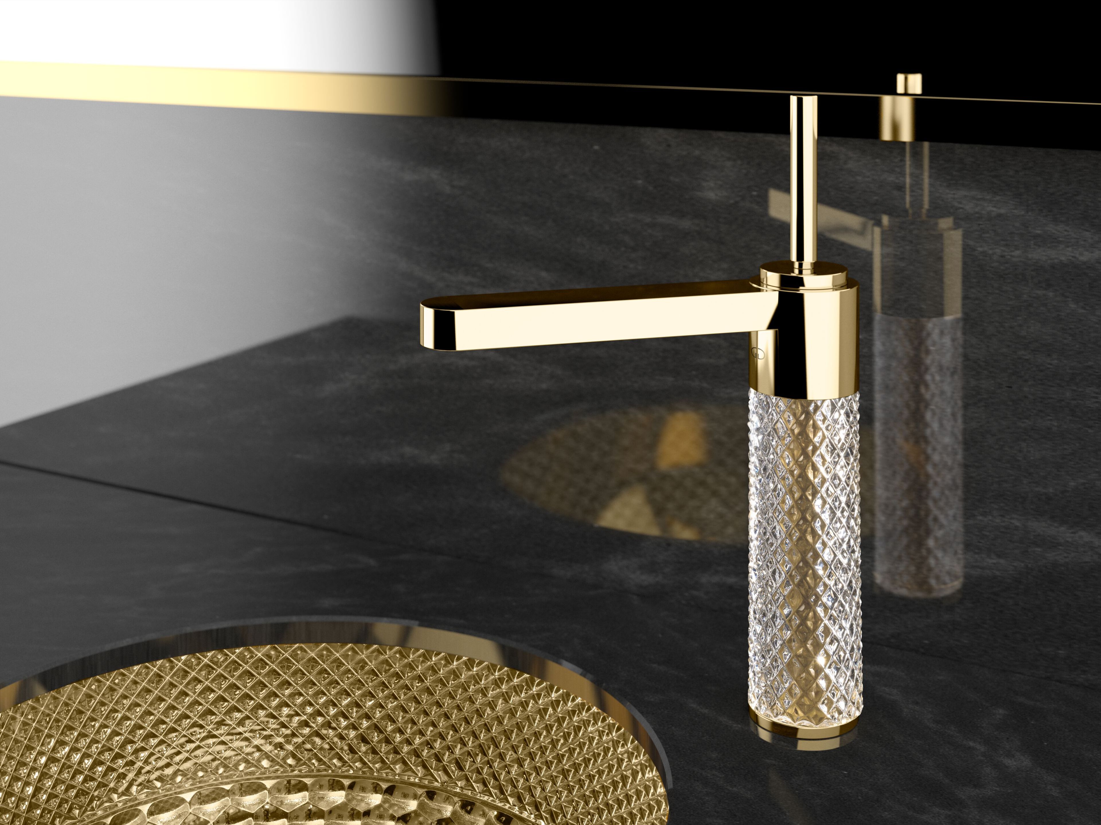 CWT Washbasin tap By Glass Design