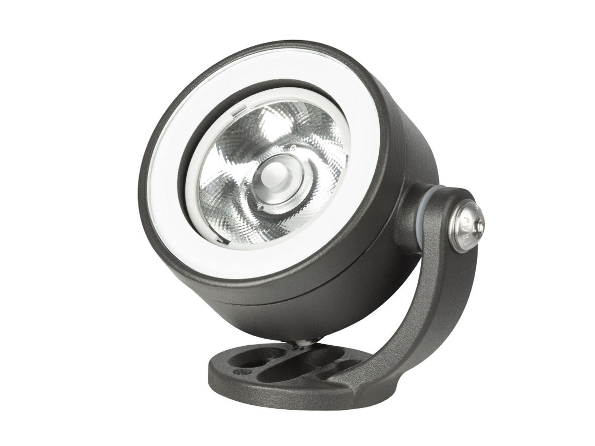 CLOCK LED aluminium bollard light By Goccia Illuminazione