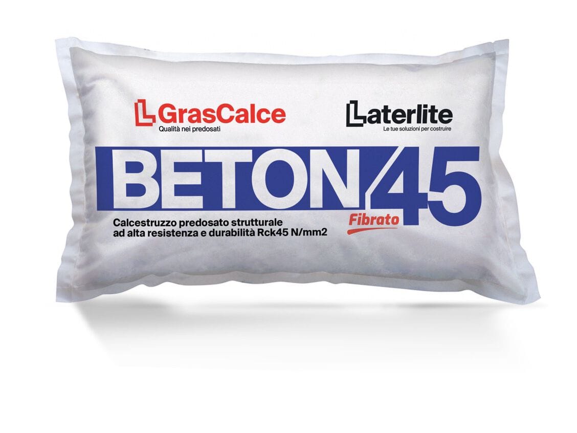 GRASCALCE BETON45 Calcestruzzo predosato strutturale ad alta resistenza ...