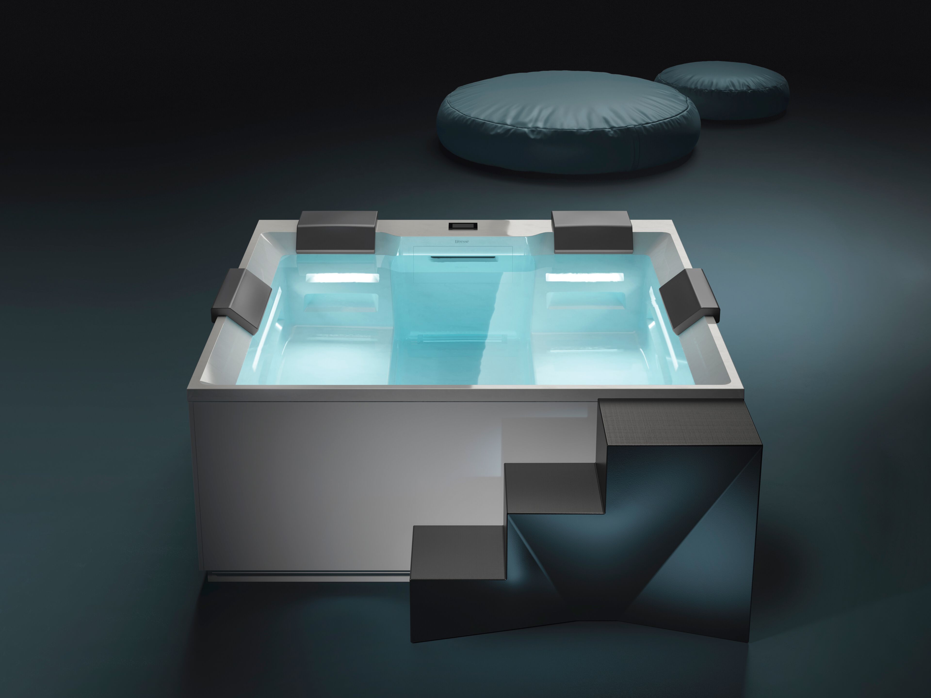 Minipiscina con idromassaggio HEAVEN - Gruppo Treesse - Edilportale