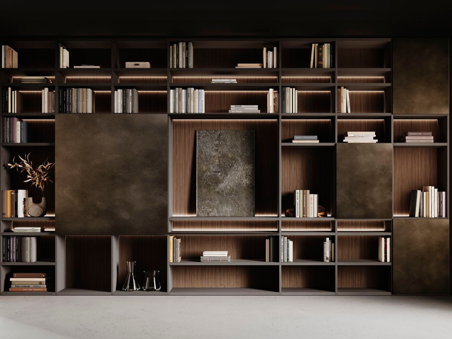 HOUSE OF PIANO Bookcase By Guzzini & Fontana