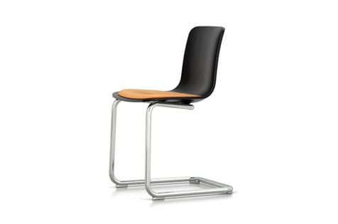 Sled base plastic chair HAL CANTILEVER HAL Collection By Vitra design ...