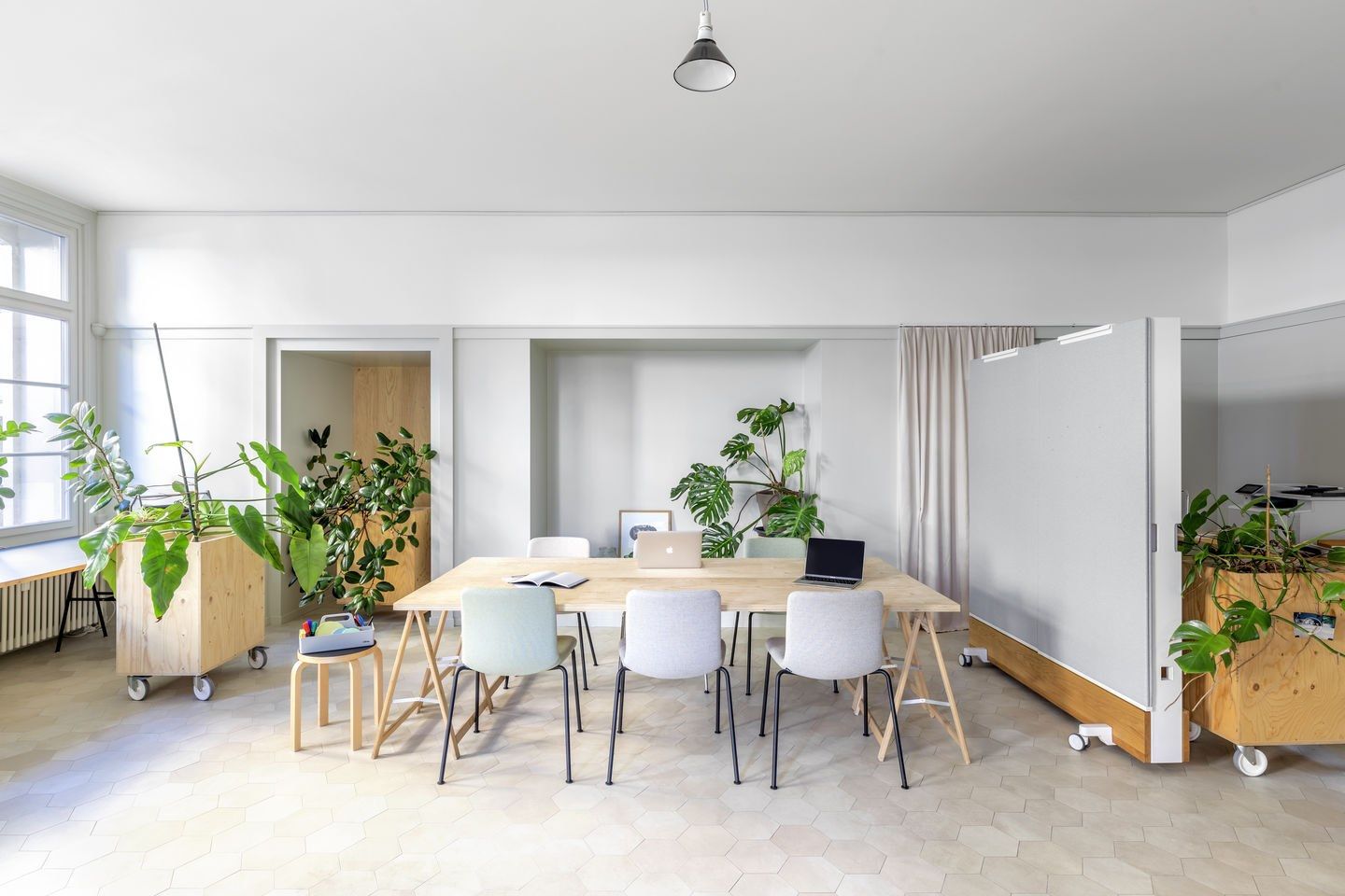 HAL SOFT TUBE STACKABLE Upholstered stackable fabric chair By Vitra ...