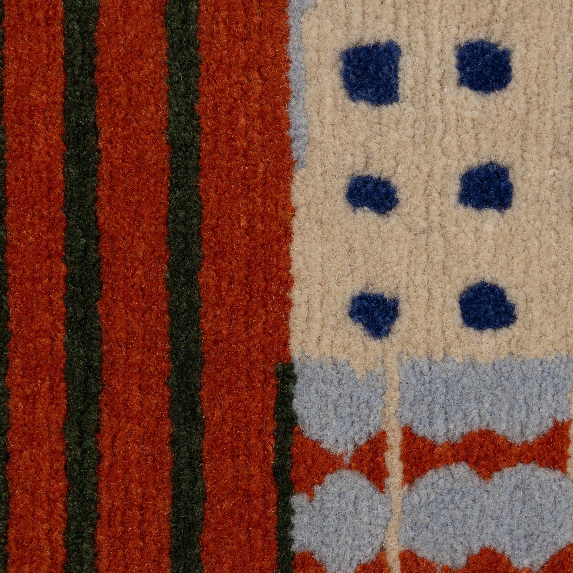 Handmade rug HALFTONES Halftones Collection By FLOOR_STORY design Diane ...