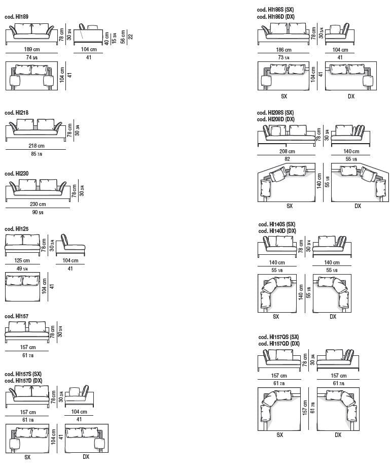 HAMILTON ISLANDS By Minotti