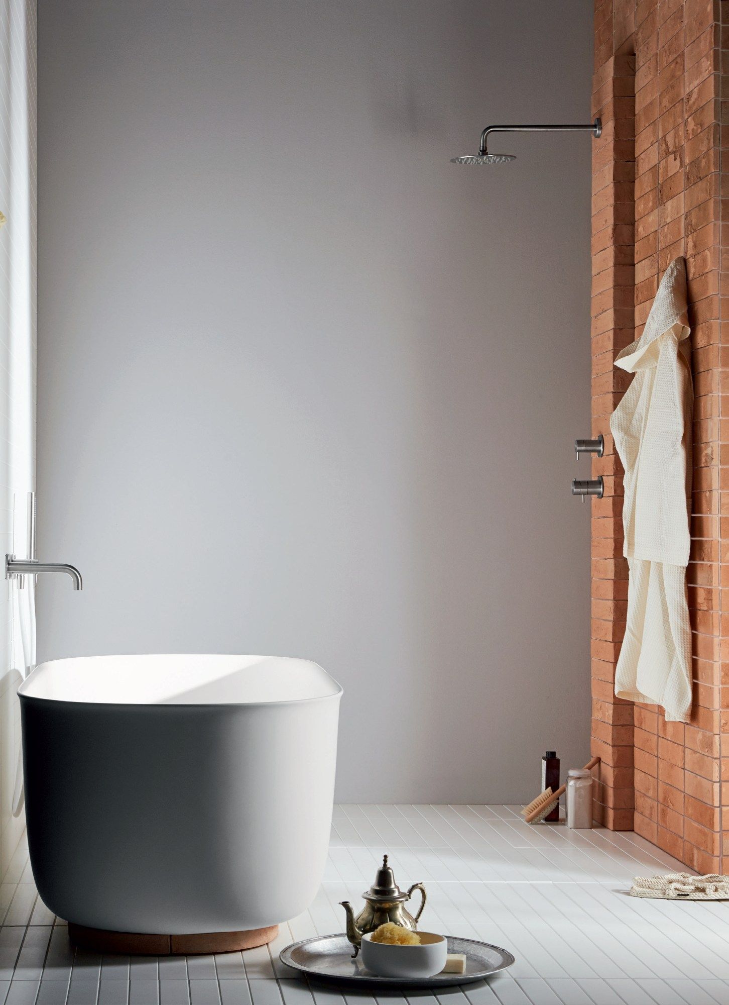 HAMMAM | Corian® wall/floor tiles By Rexa Design design Monica Graffeo