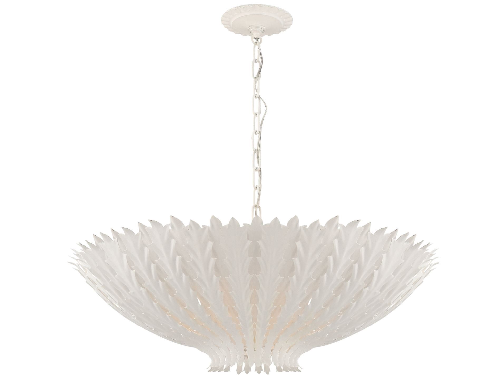 HAMPTON | Chandelier Large Chandelier in Plaster White By Visual ...