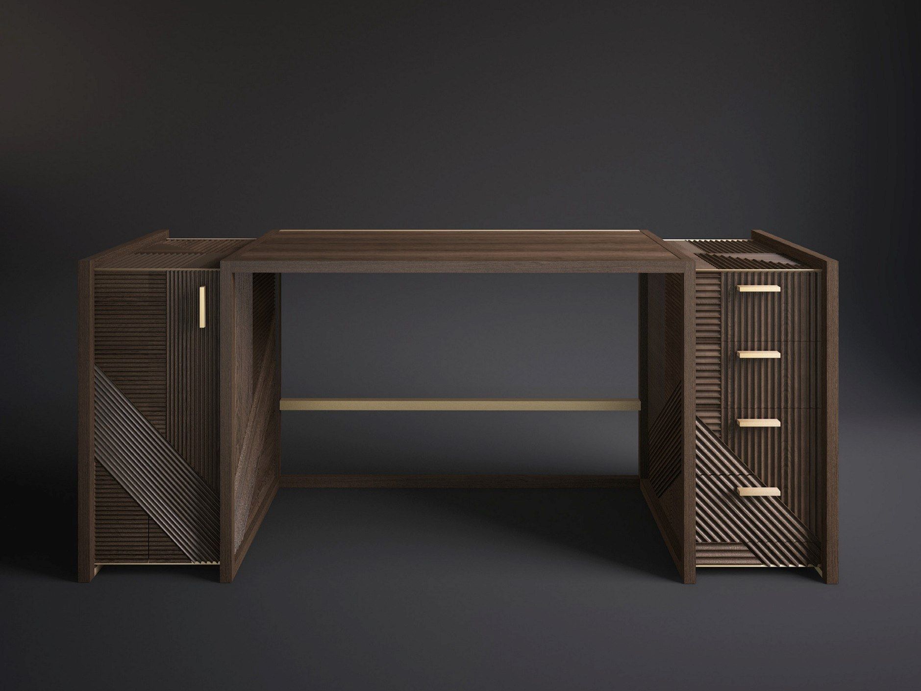 HAMPTON | Writing desk Home Collection By ROSSATO design Hangar Design ...
