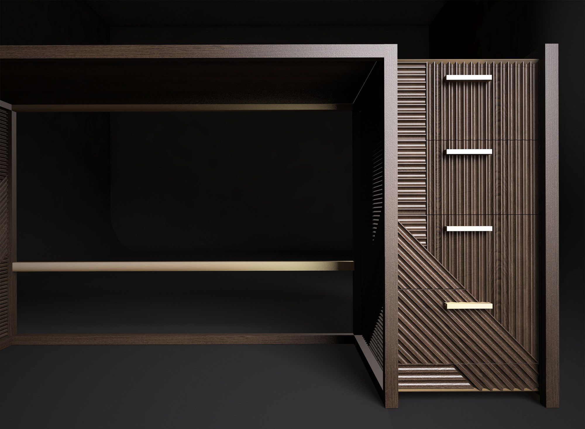 HAMPTON | Writing desk Home Collection By ROSSATO design Hangar Design ...
