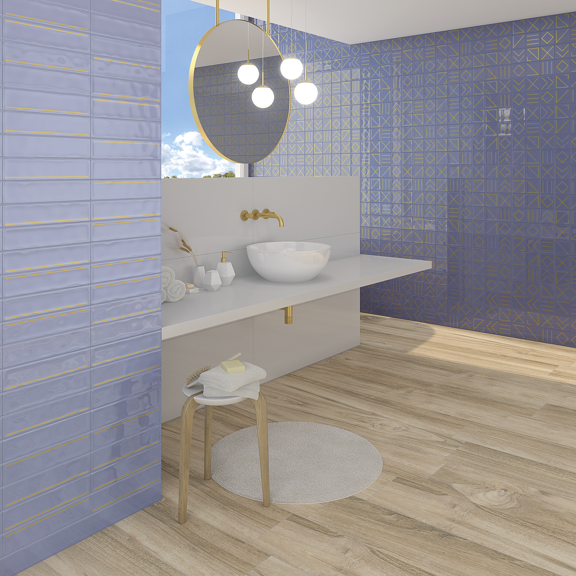 White-paste wall tiles HANAMI By VIVES
