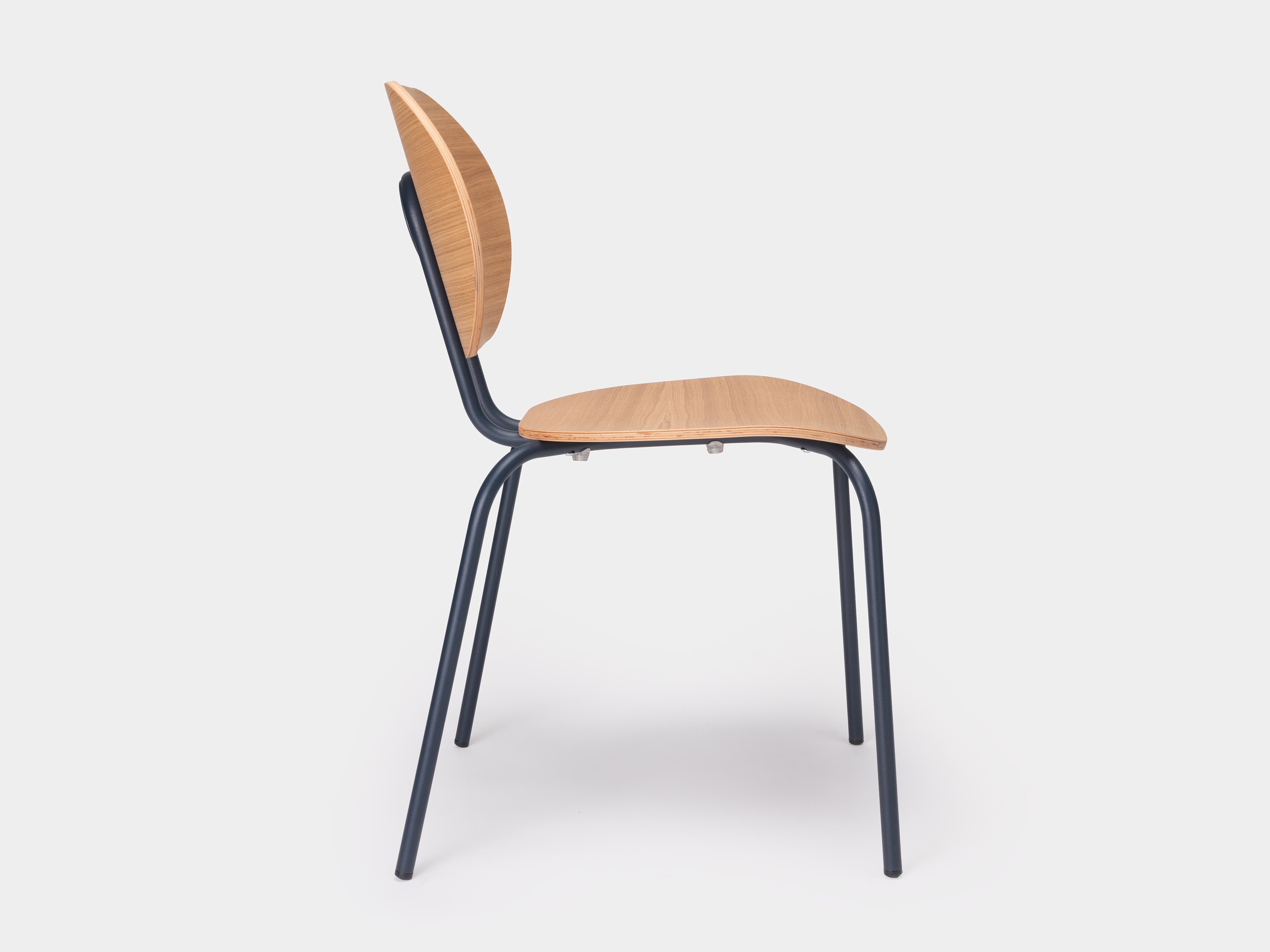 HARI Stackable wooden chair By ONDARRETA | design ESTUDI{H}AC
