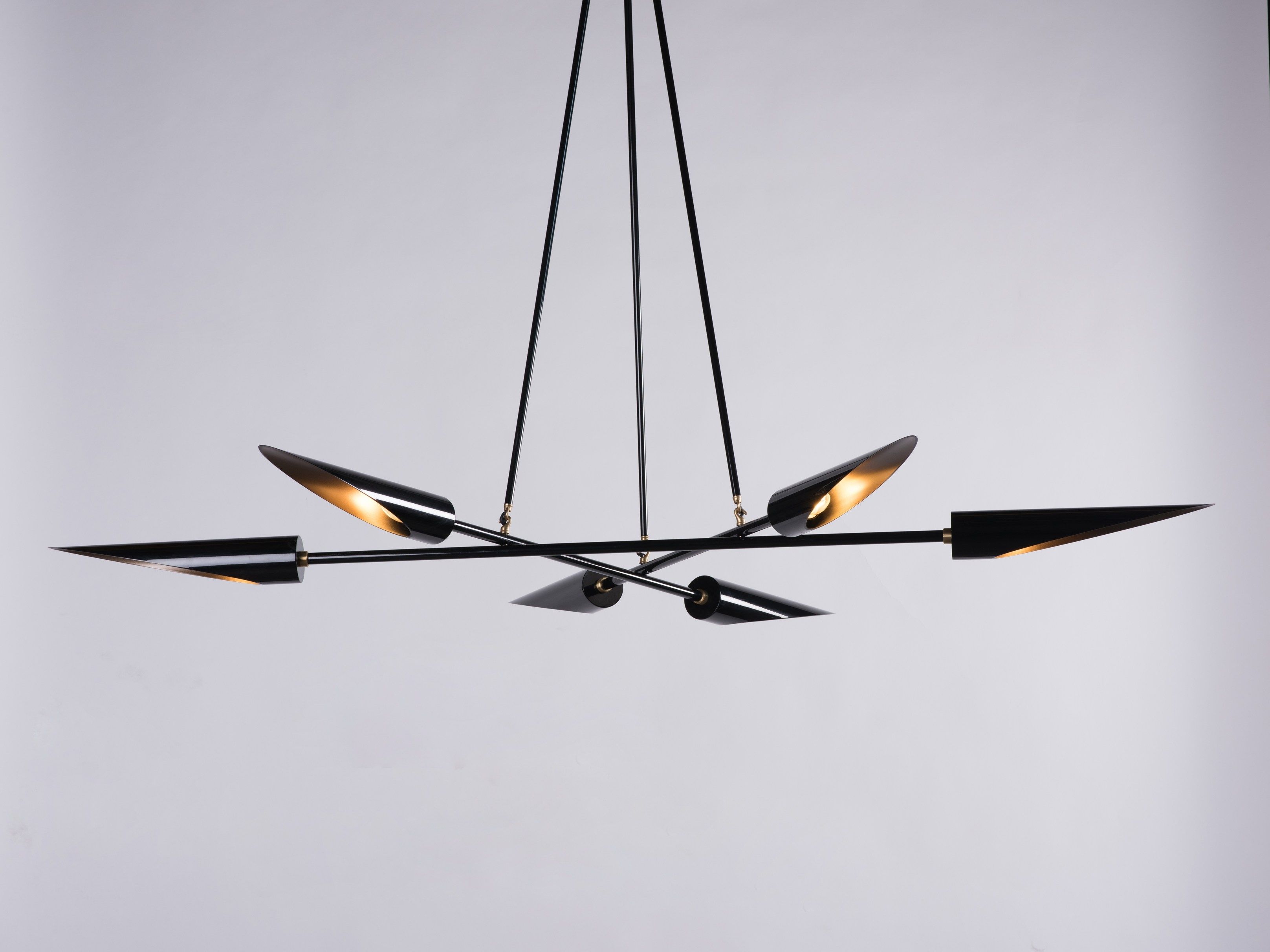 LED direct light steel pendant lamp HARMONY By Karice design Wilson ...