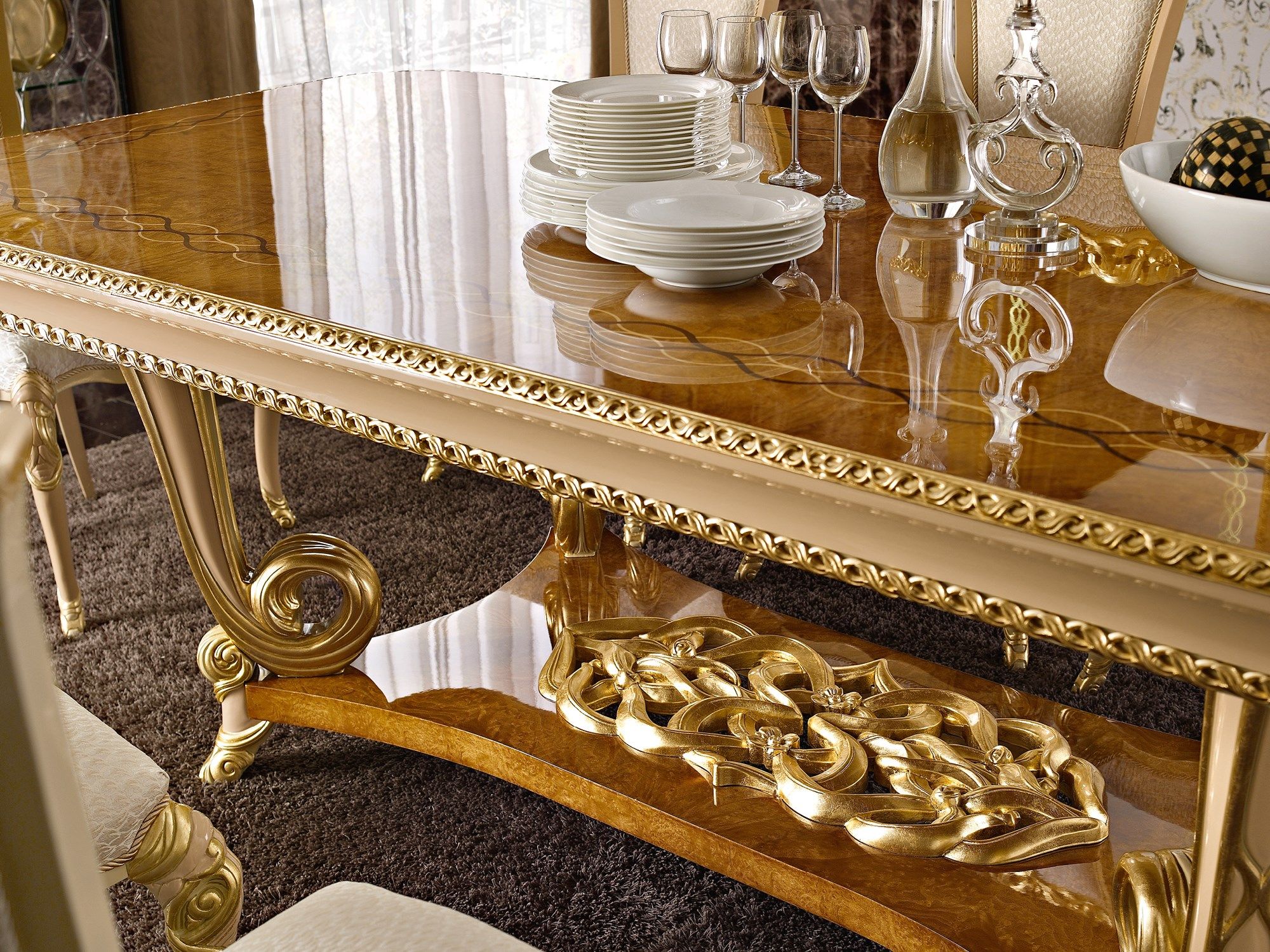 HARMONY Extending rectangular living room table By A.R. Arredamenti