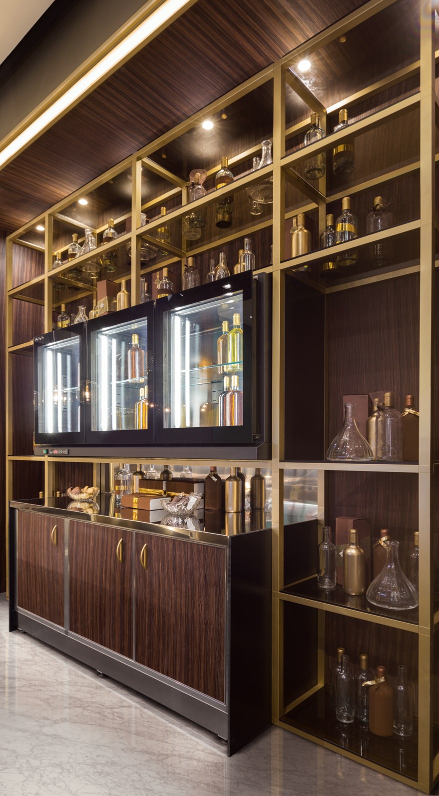 Bar counter wells with ice cream HARRIS By Frigomeccanica
