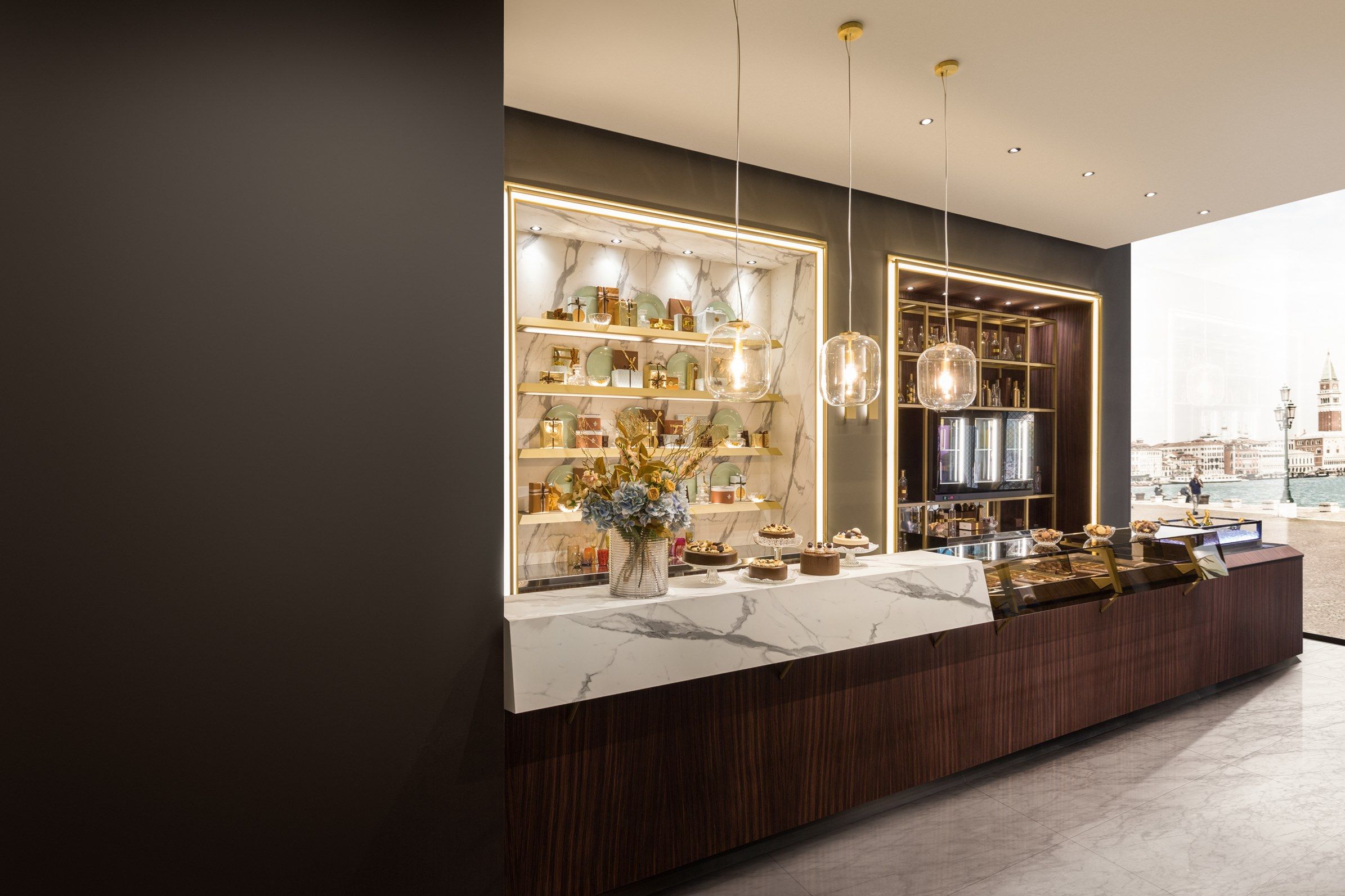 Bar counter wells with ice cream HARRIS By Frigomeccanica