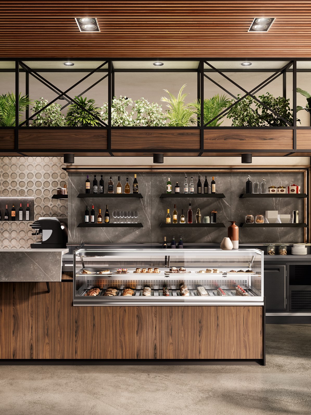 Bar Counter Wells With Ice Cream Harris By Frigomeccanica